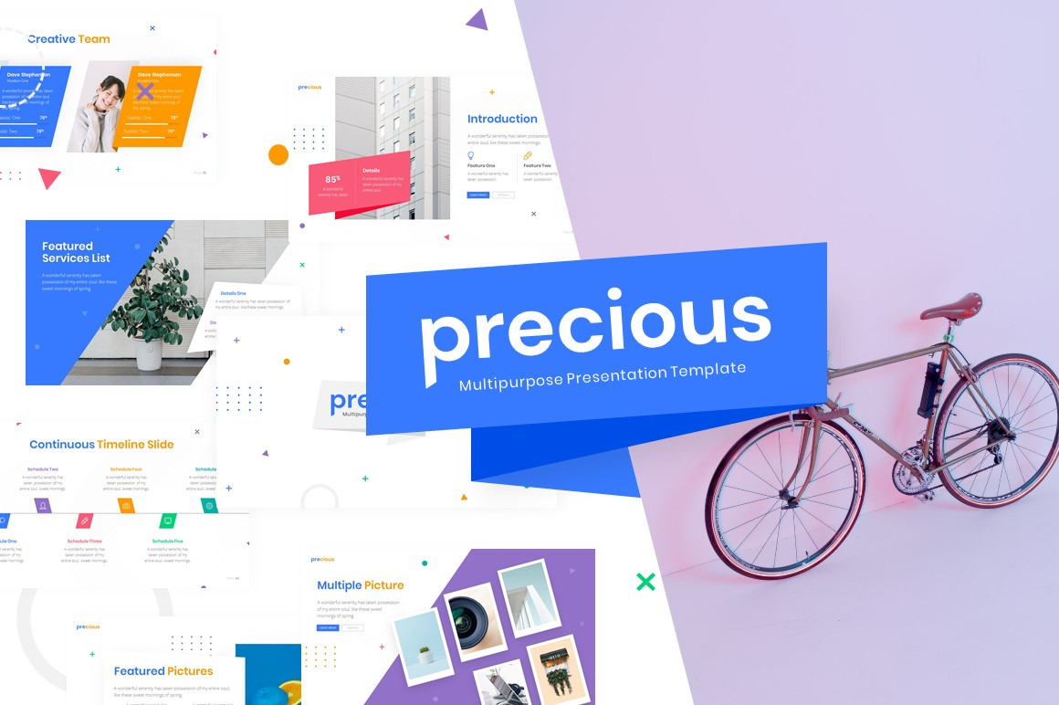 Precious Powerpoint Template, a Presentation Template by RRGraph