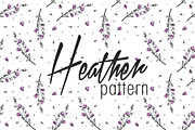 Heather pattern, a Pattern Graphic by SuperNata
