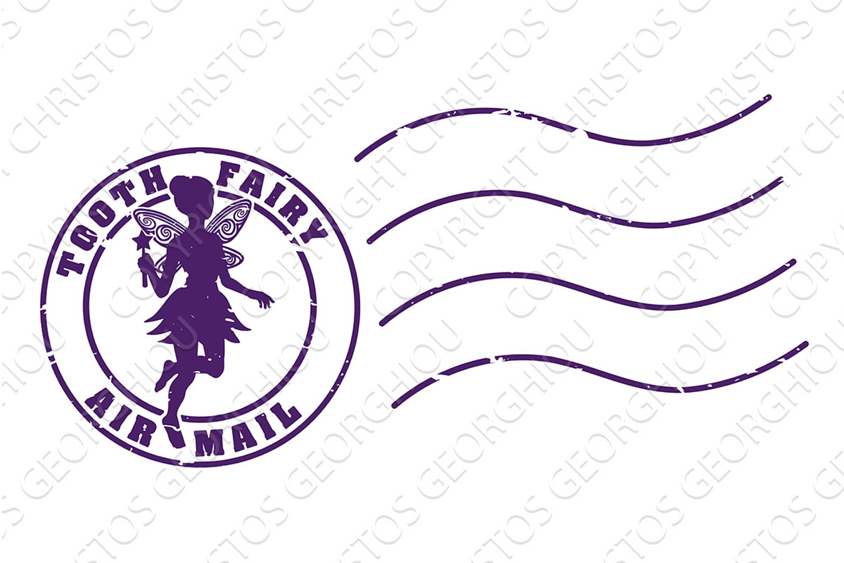 Tooth Fairy Silhouette Letter, an Illustration by Christos Georghiou ...