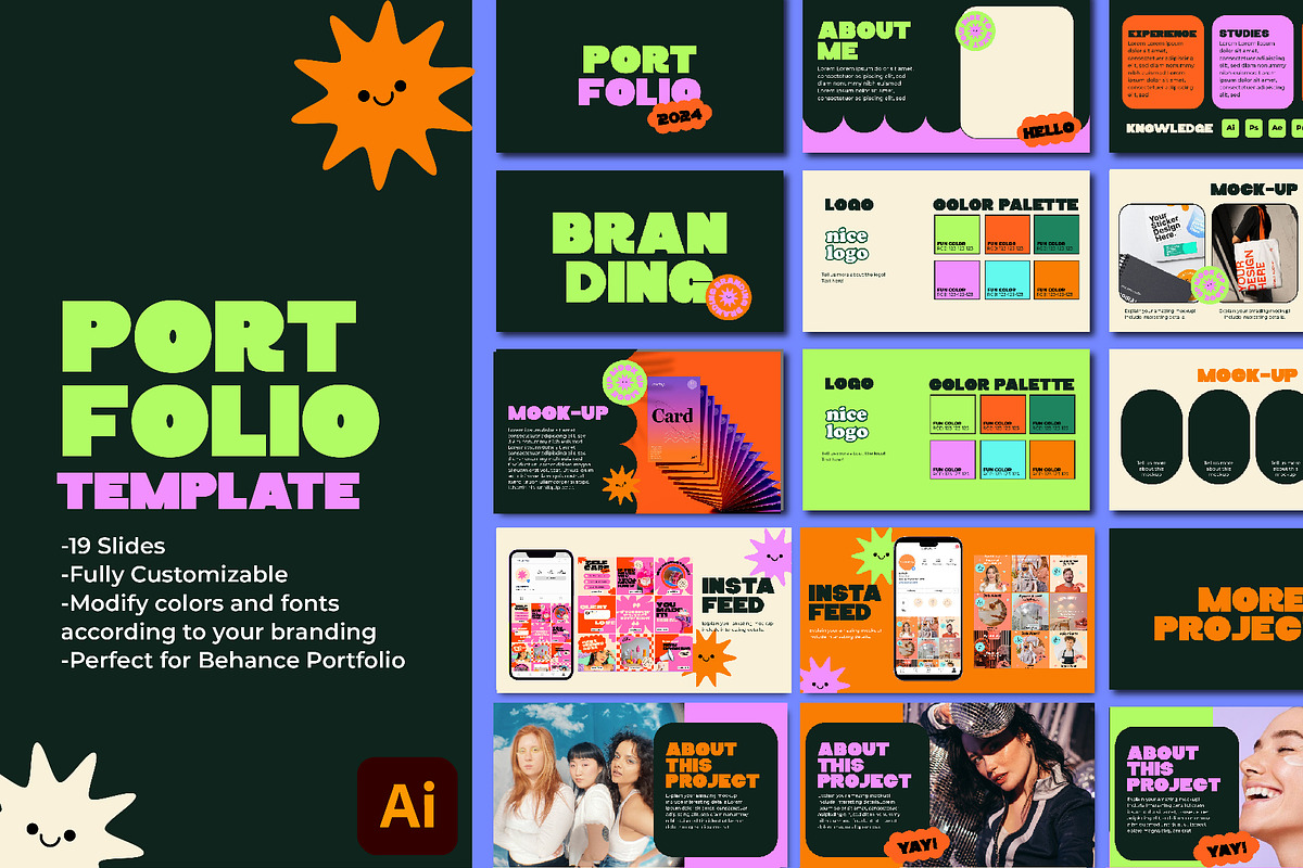 Portfolio Template 1