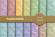 Pastel bokeh digital paper | Graphic Patterns ~ Creative Market