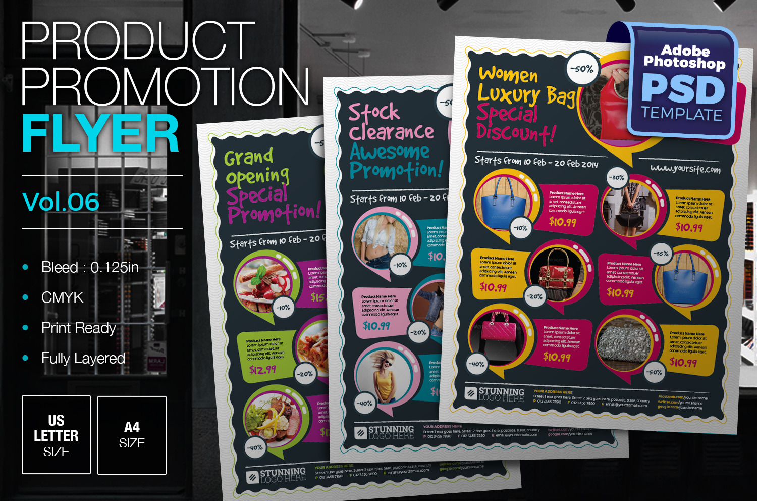 Multipurpose Product Promotion Flyer, a Flyer Template by ...