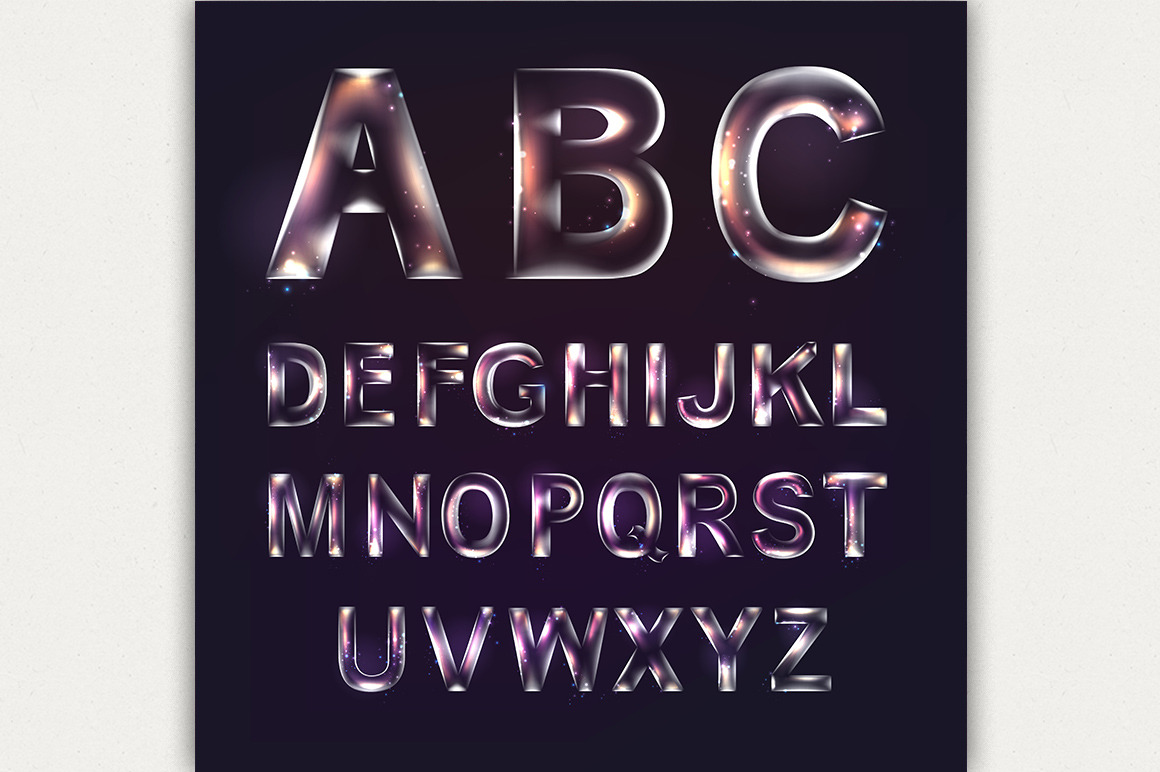 Font alphabet. | Symbol Fonts ~ Creative Market