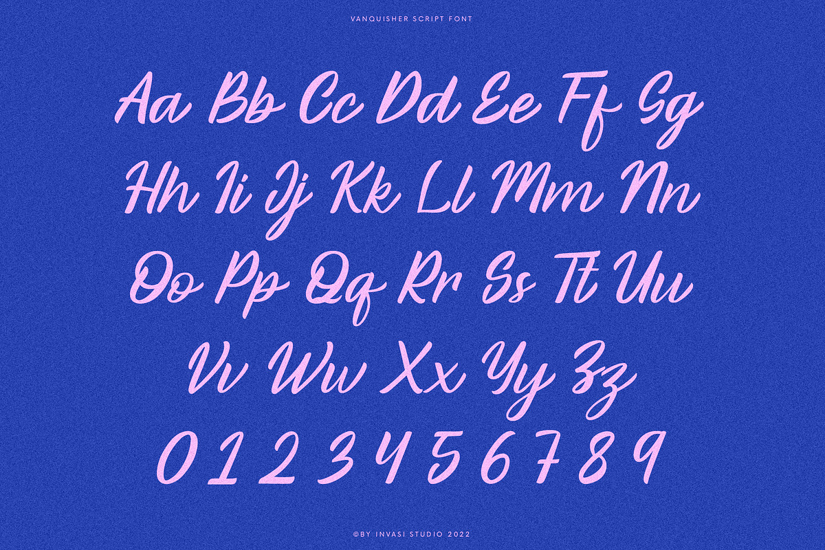 Vanquisher - Classic Script Font