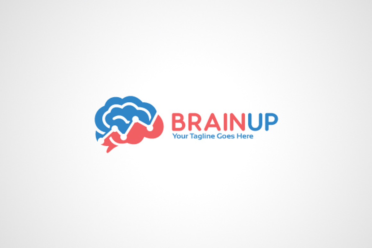 Brain up Logo Template, a Branding & Logo Template by gunaonedesign