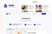 Kulia - Modern University Website UI