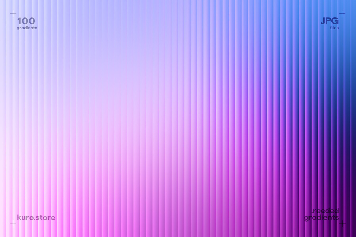 Reeded Gradients Collection, a Texture Graphic by kuro