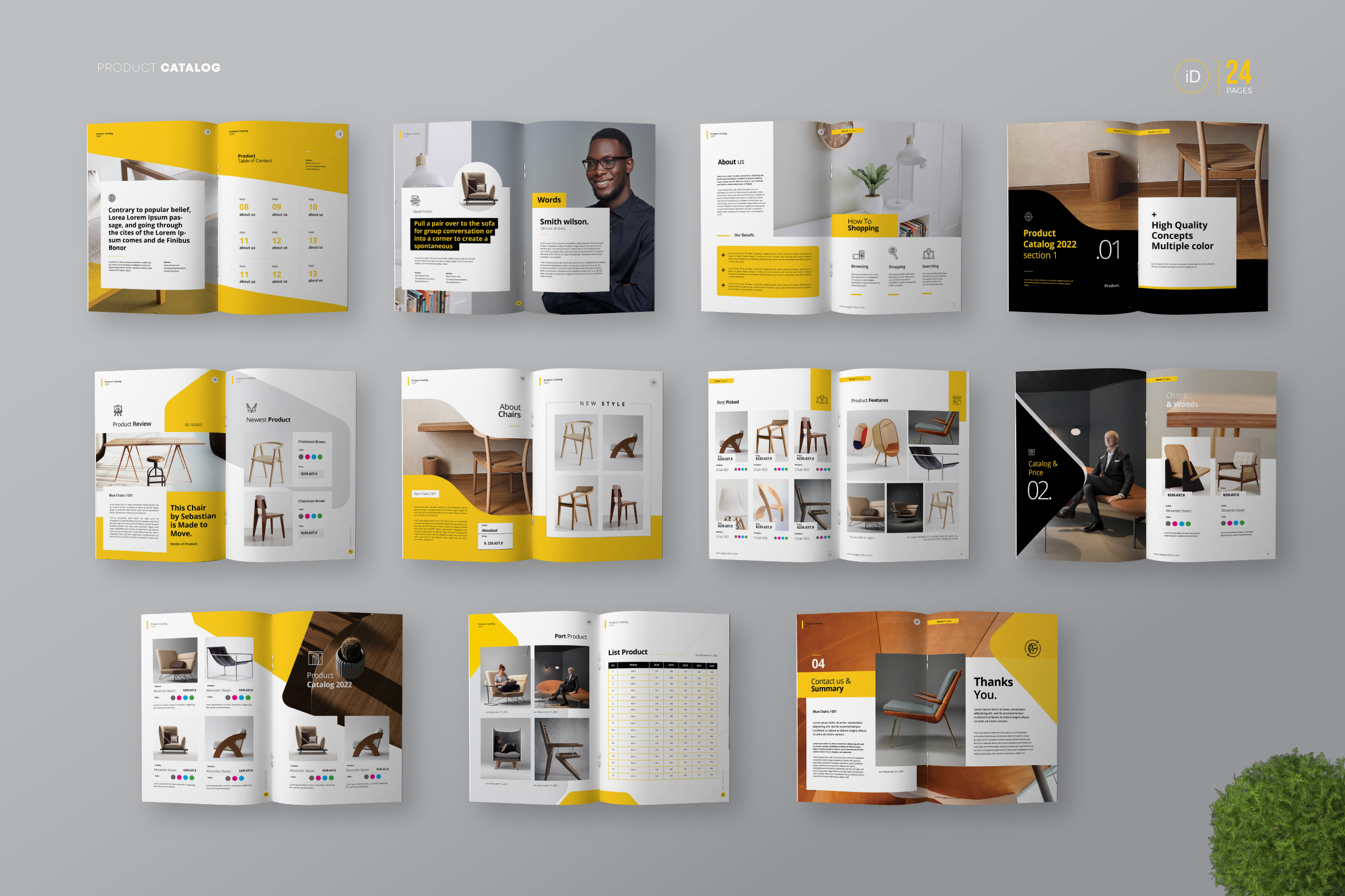 Product Catalog, a Magazine Template by Fortunes Co