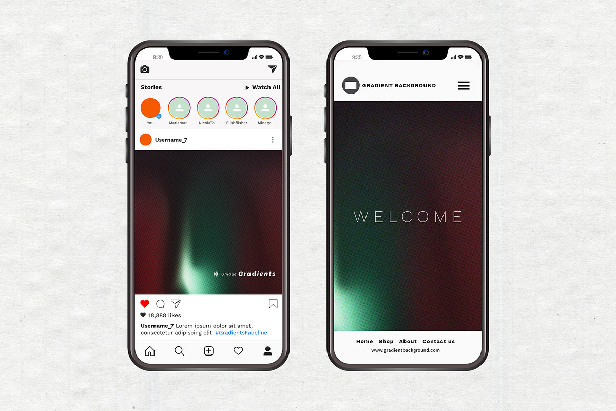 Agile Gradient Texture Background, a Background Graphic by FadeLine Studio
