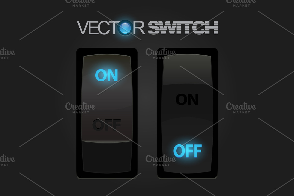 Cool Realistic Toggle Switch, a Templates & Theme by Sunny