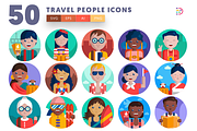Travel People Icons | Download SVG, PNG, EPS Icons