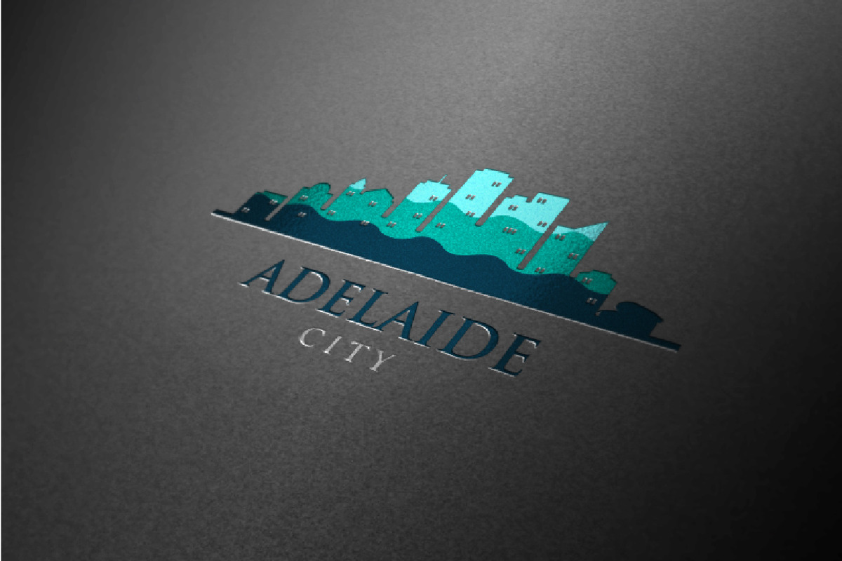 4 - Adelaide Skyline Landscape Logo, a Branding & Logo Template by ...