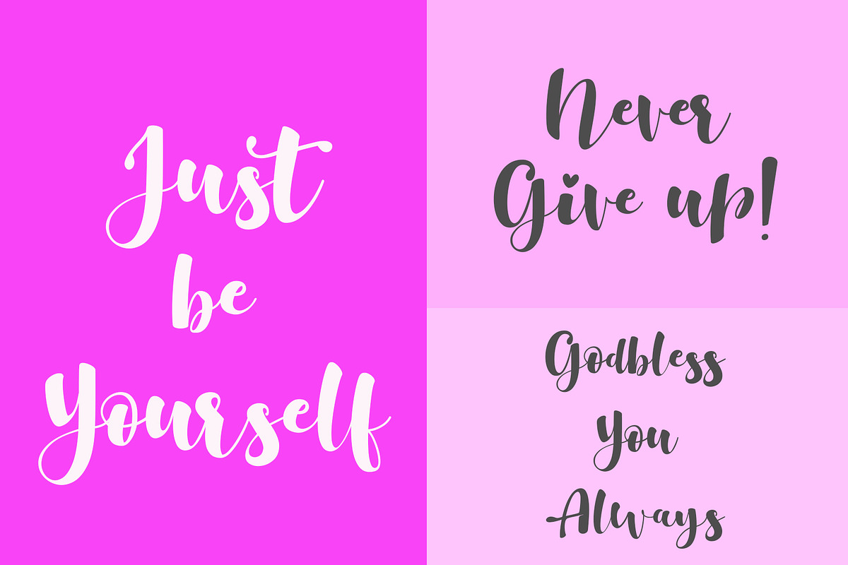 Gulya Script, a Script Font by Aldedesign