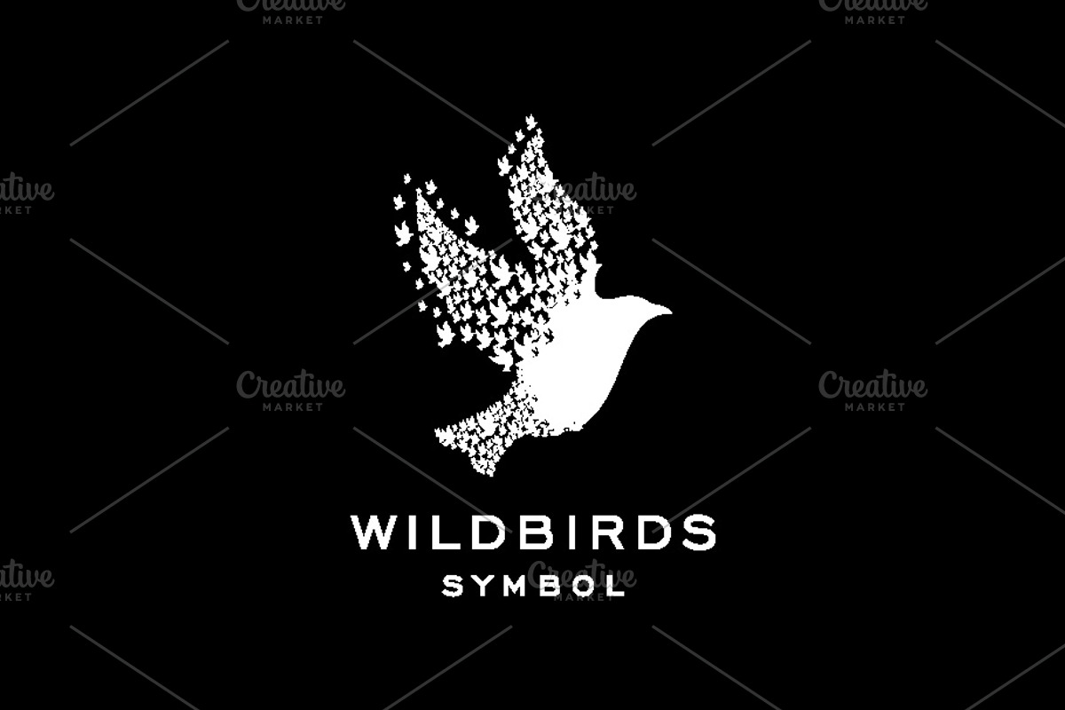 Unique birds logo, a Branding & Logo Template by Buqancreative
