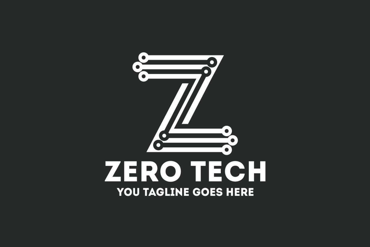 Zero Tech Logo, a Branding & Logo Template by Brandlogo