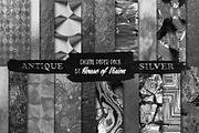 Antique Silver Textured Pack, a Texture Graphic by House of Vision ...