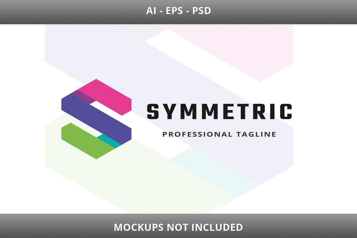 Symmetric Letter S Logo, a Branding & Logo Template by Design_Planet