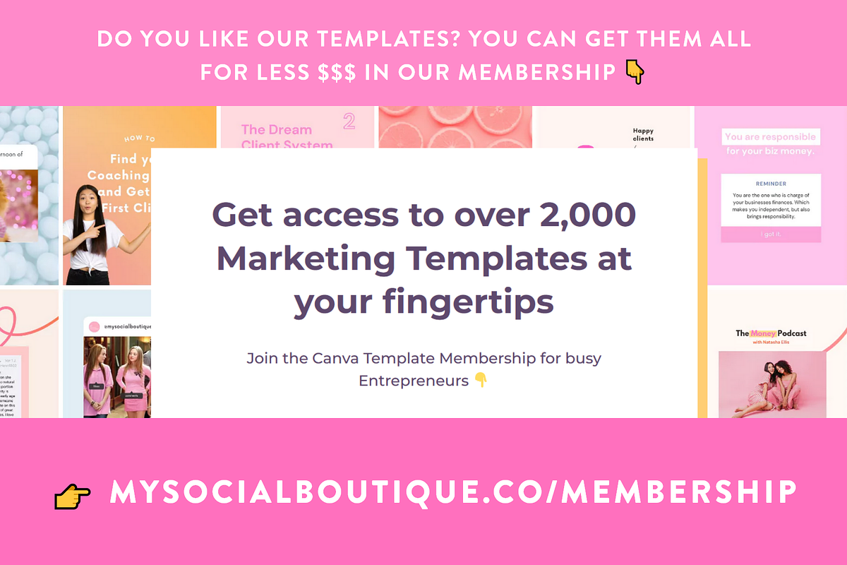 Instagram Educational + Infographics Post Templates for Canva