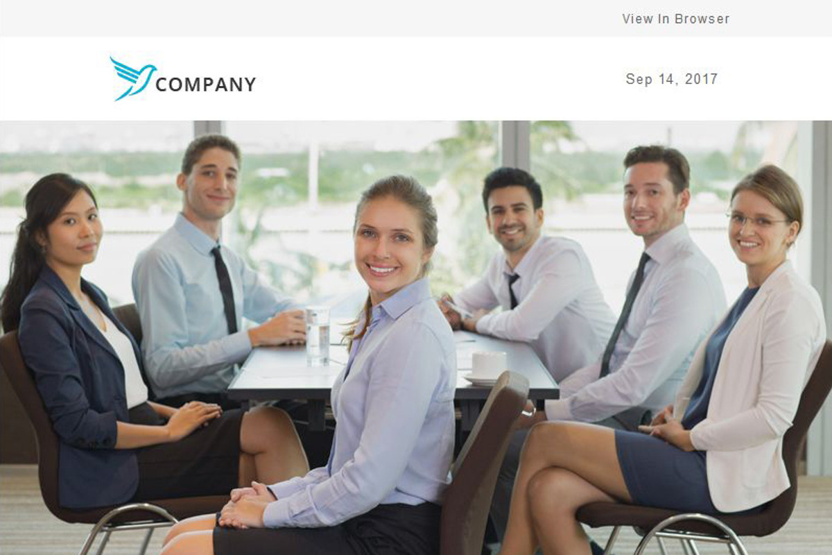 Company - Responsive Email Template, an Email Template by Pennyblack ...