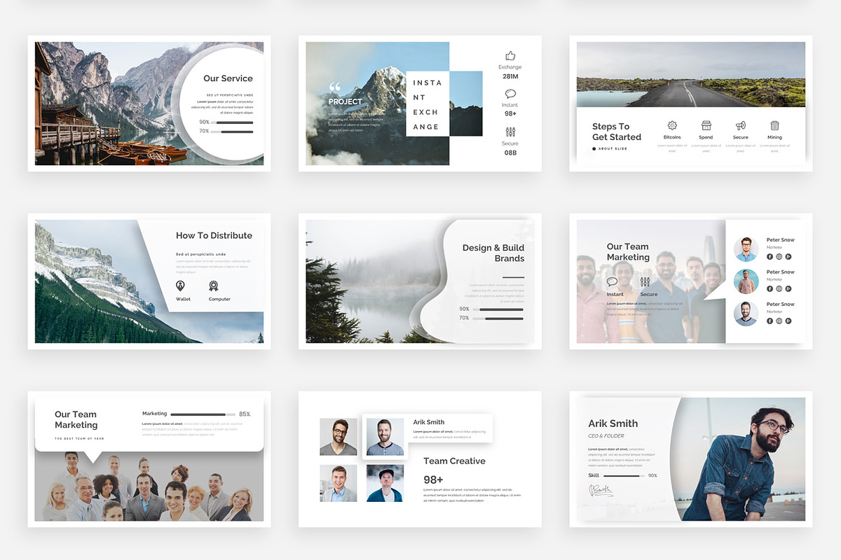 Orley Creative Powerpoint Template, a Presentation Template by One ...