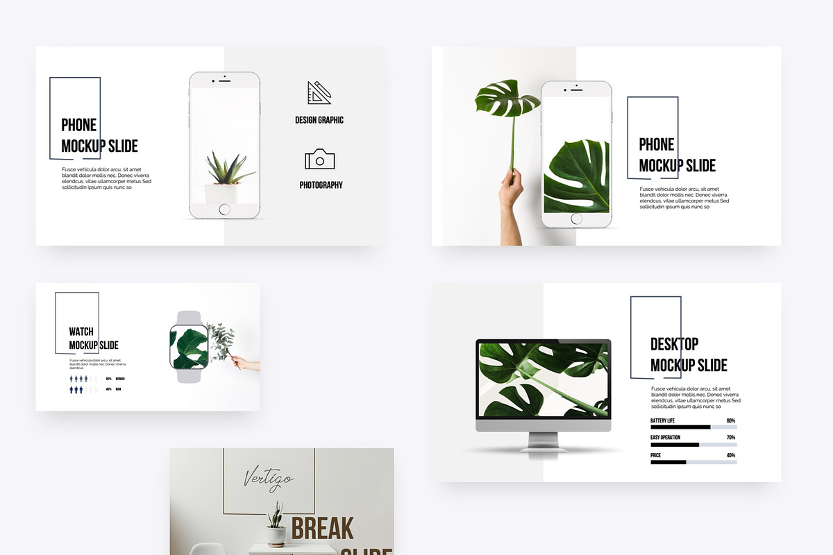 Vertigo Powerpoint Template, a Presentation Template by Masdika Studio