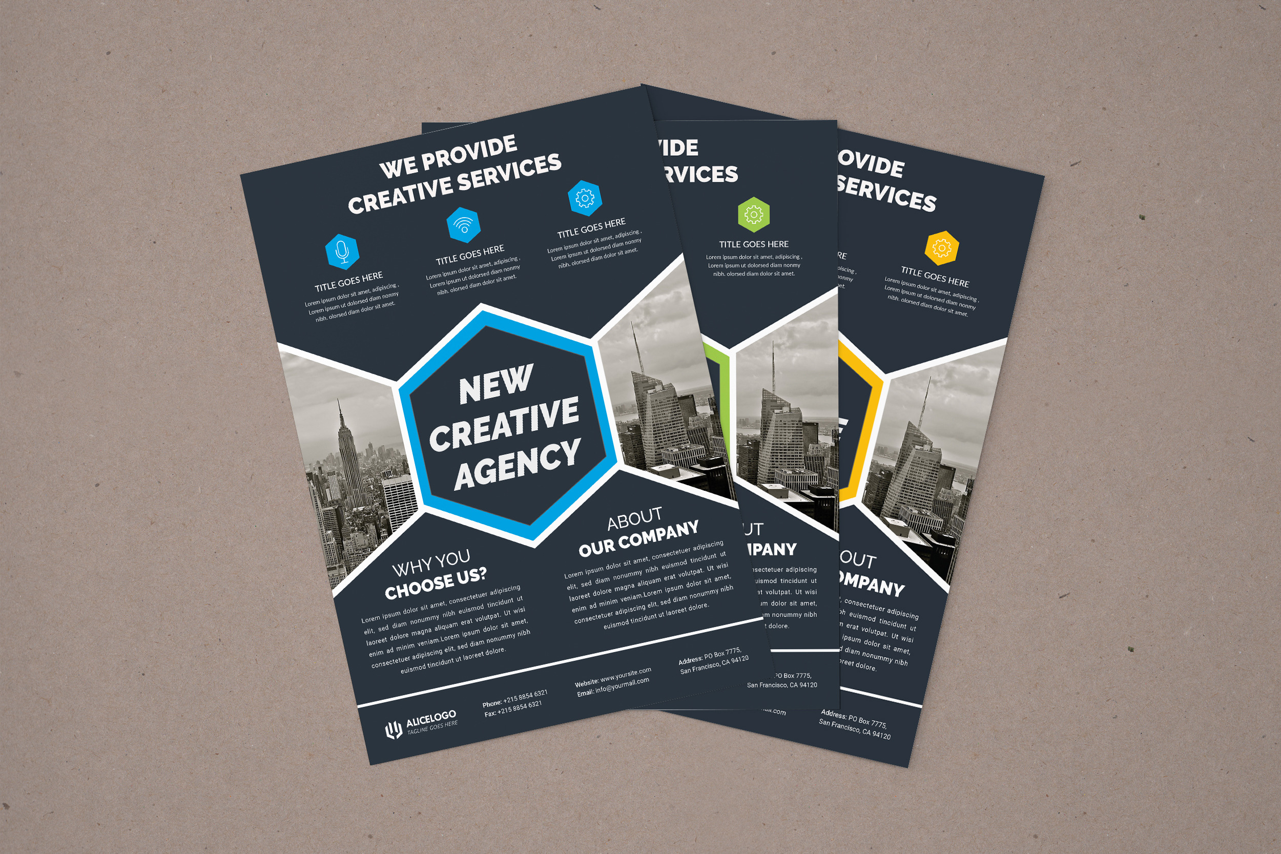 Flyer Template, a Flyer Template by Alice_s