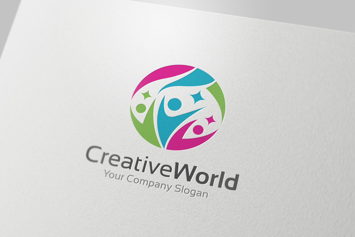 Creative World, a Branding & Logo Template by Vectorwins Premium Shop