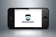Beardy Geek Logo Template, a Branding & Logo Template by Heavtryq Design