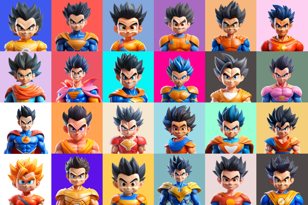 125 Animoji - Dragon Ball, a Characters & Person 3D Model by Digital Blood