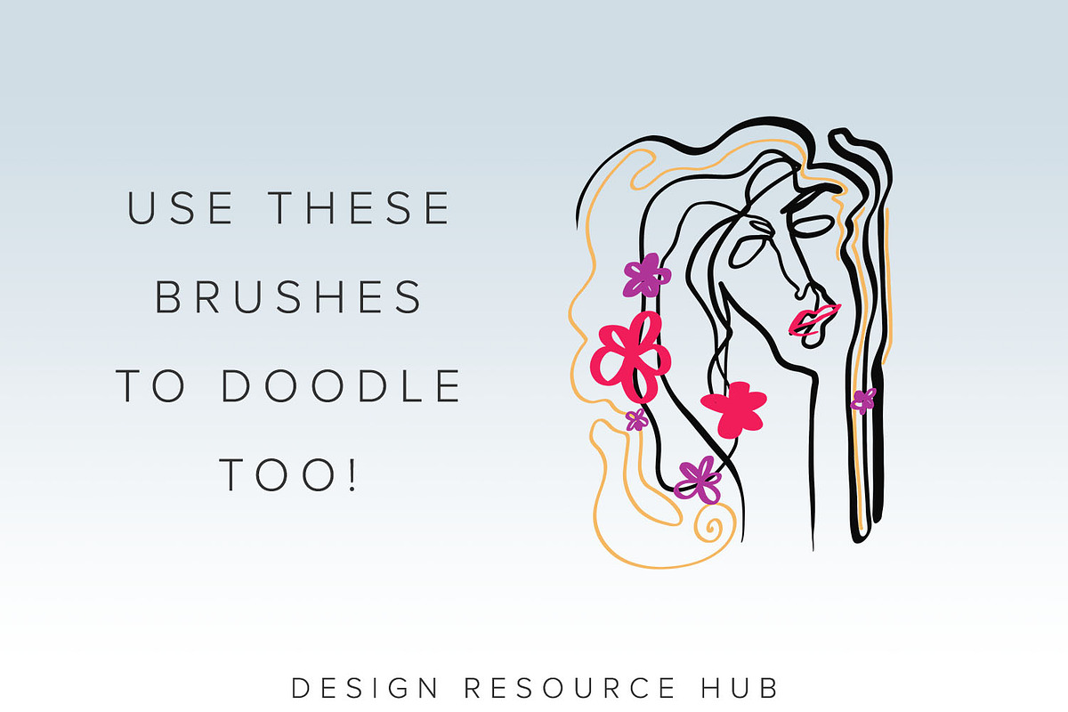 Smooth Calligraphy Procreate Brushes