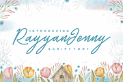 Rayyan & Jenny Signature Script Font, a Script Font by zerologicstudio ...