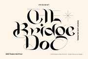 TBD - Modern Serif Typeface, a Serif Font by delipensil