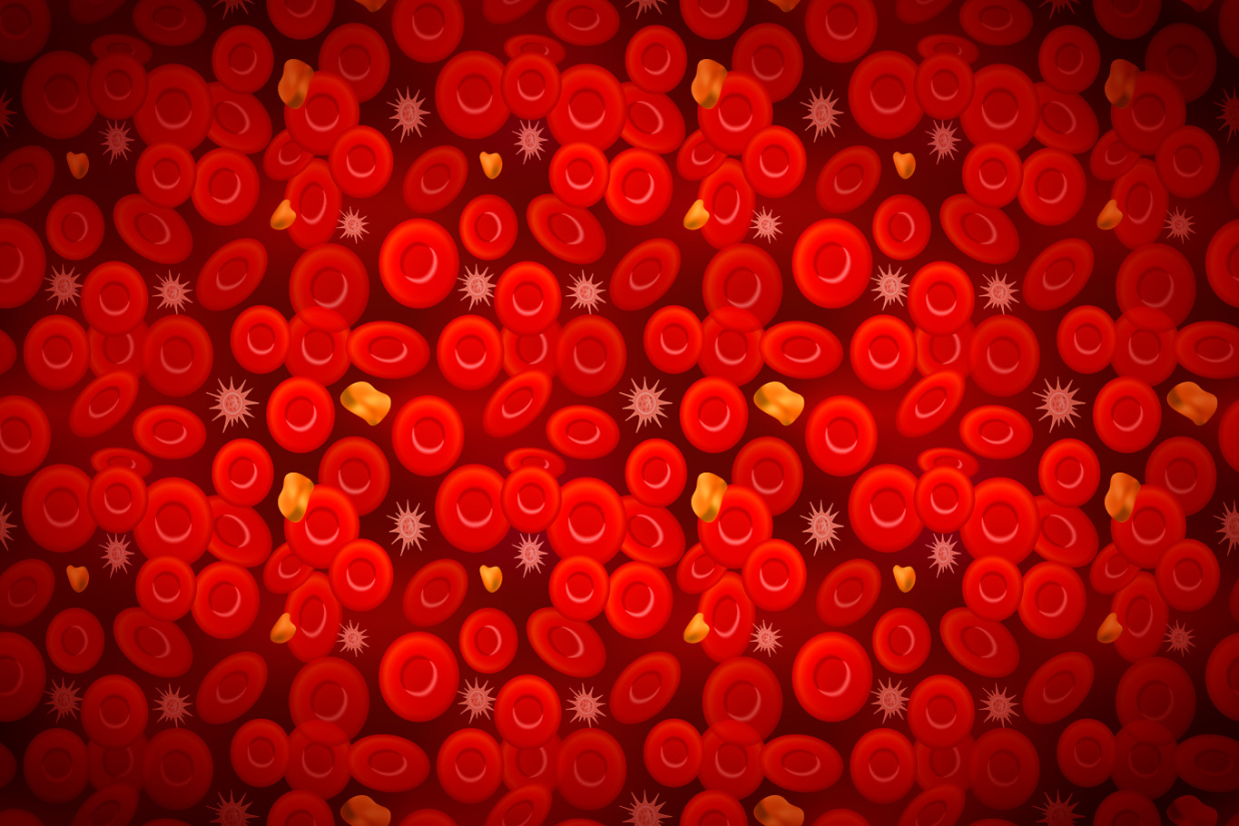 Blood composition medical background, a Healthcare Illustration by BestPics