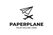 Paperplane Logo Template, a Branding & Logo Template by RC graphics