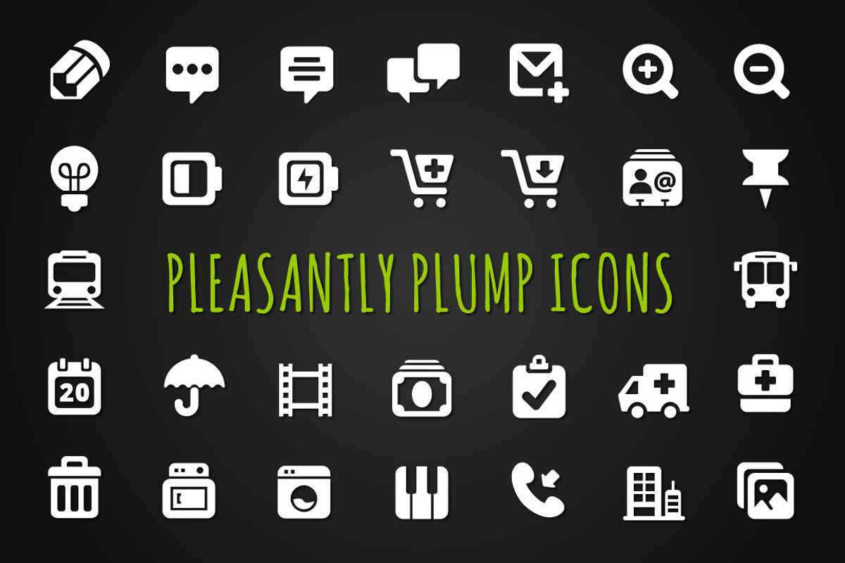 Pleasantly Plump Icons, an Icon by Denise Chandler