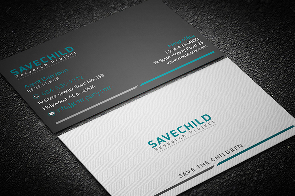 Eya Business Card, a Business Card Template by DesignGhar