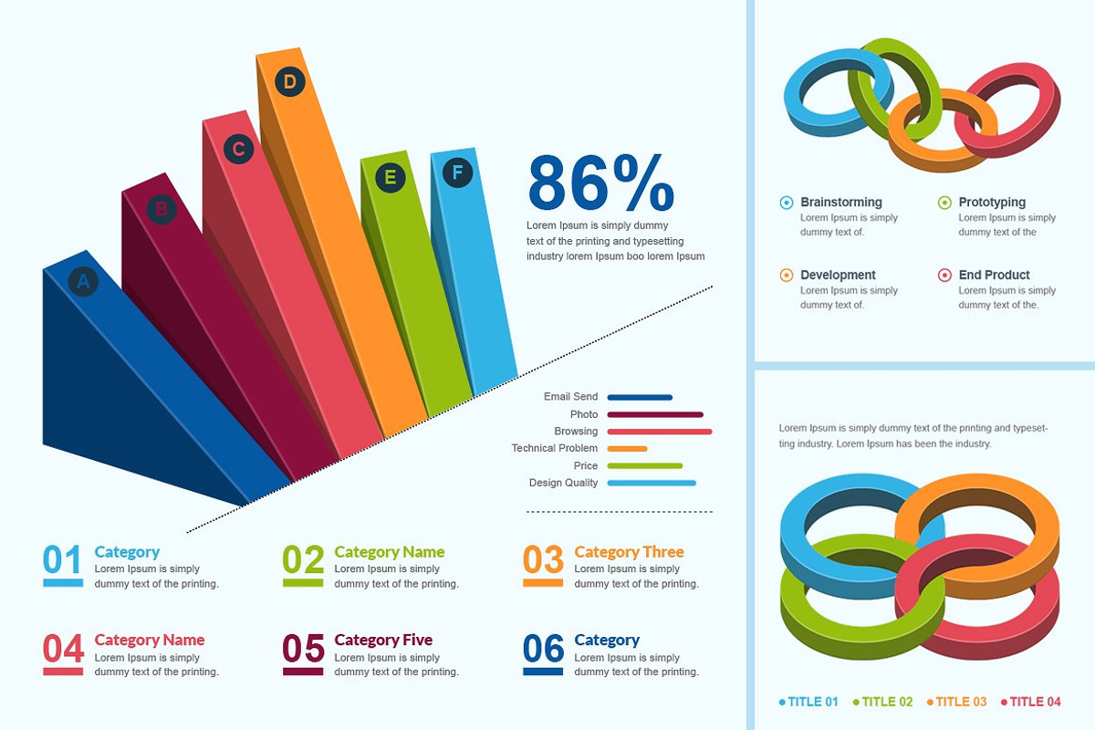 Infographic Bundle, an Illustration by ContestDesign