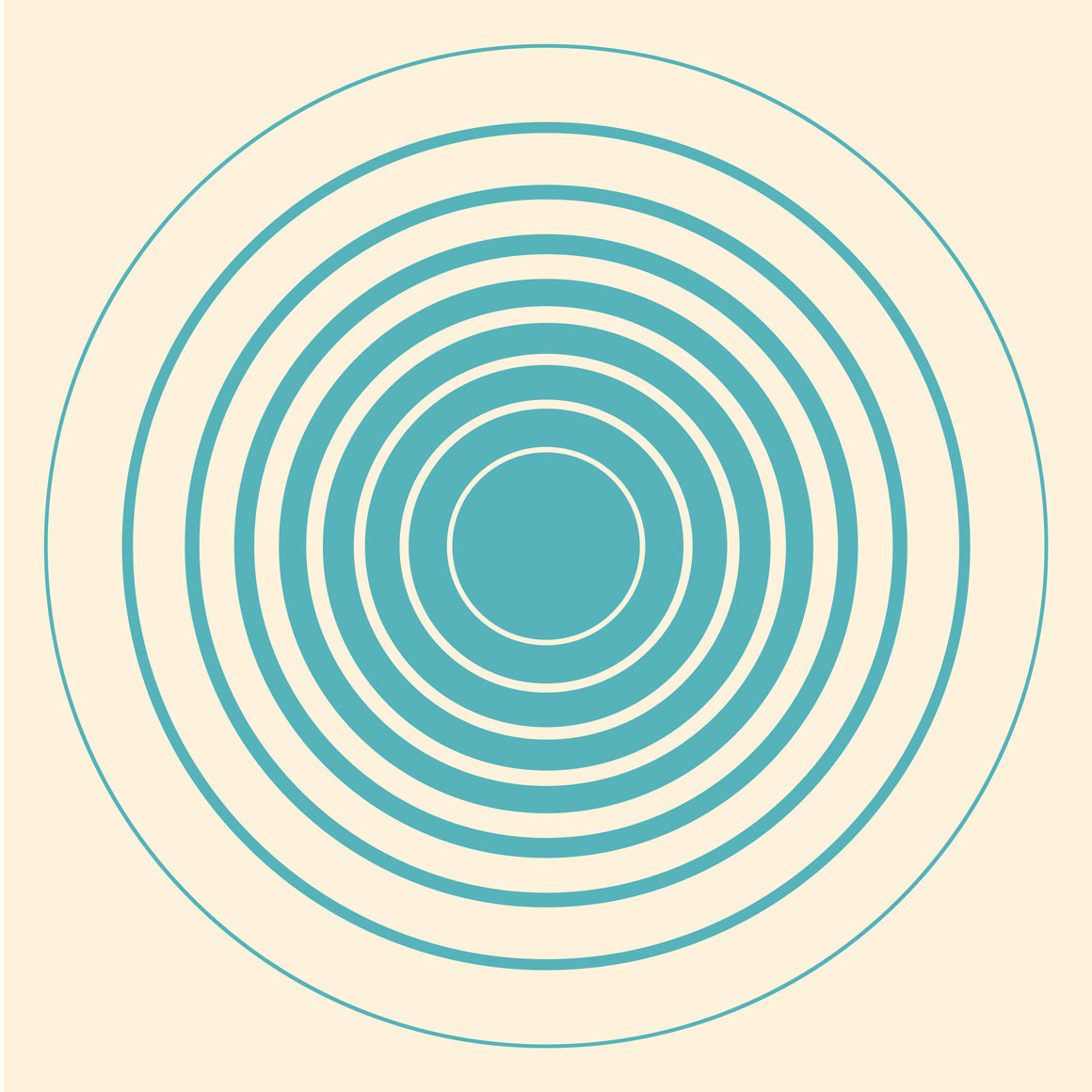 Circles vintage vector retro | Graphic Patterns ~ Creative Market