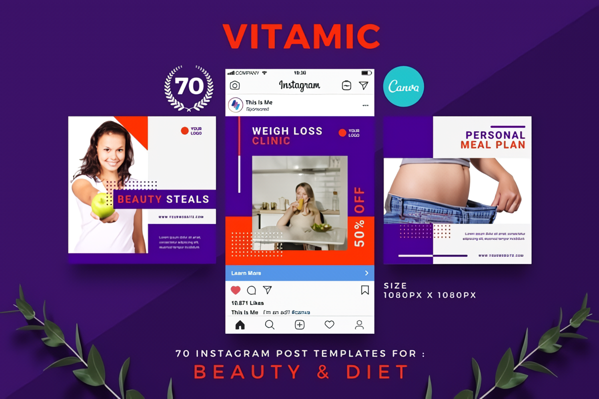 3000+ Instagram Post Templates, a Social Media Template by ResumeFabs