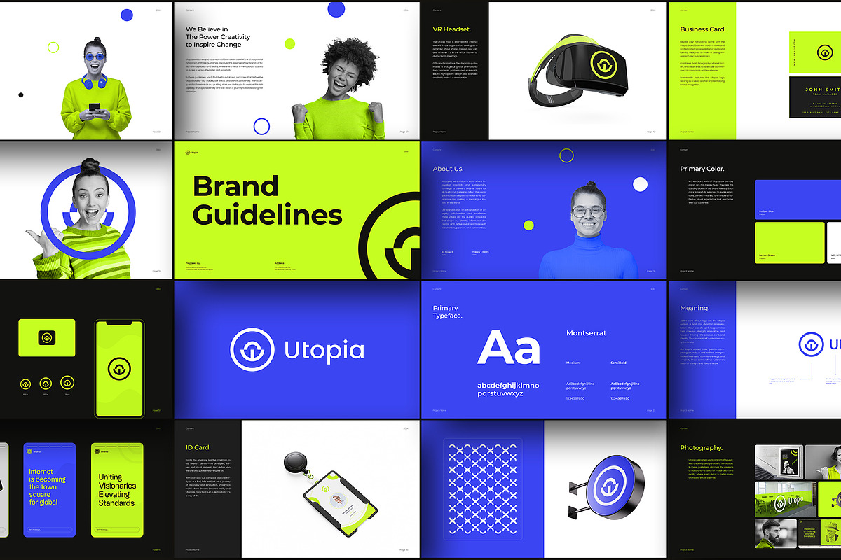 Utopia V2| Brand Guidelines Template