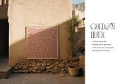 Golden Hour Mockup Bundle, an Advertising Mockup by Goodies.Buro