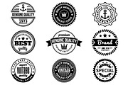 Collection of Vintage Labels, a Graphic by Helllbilly art studio