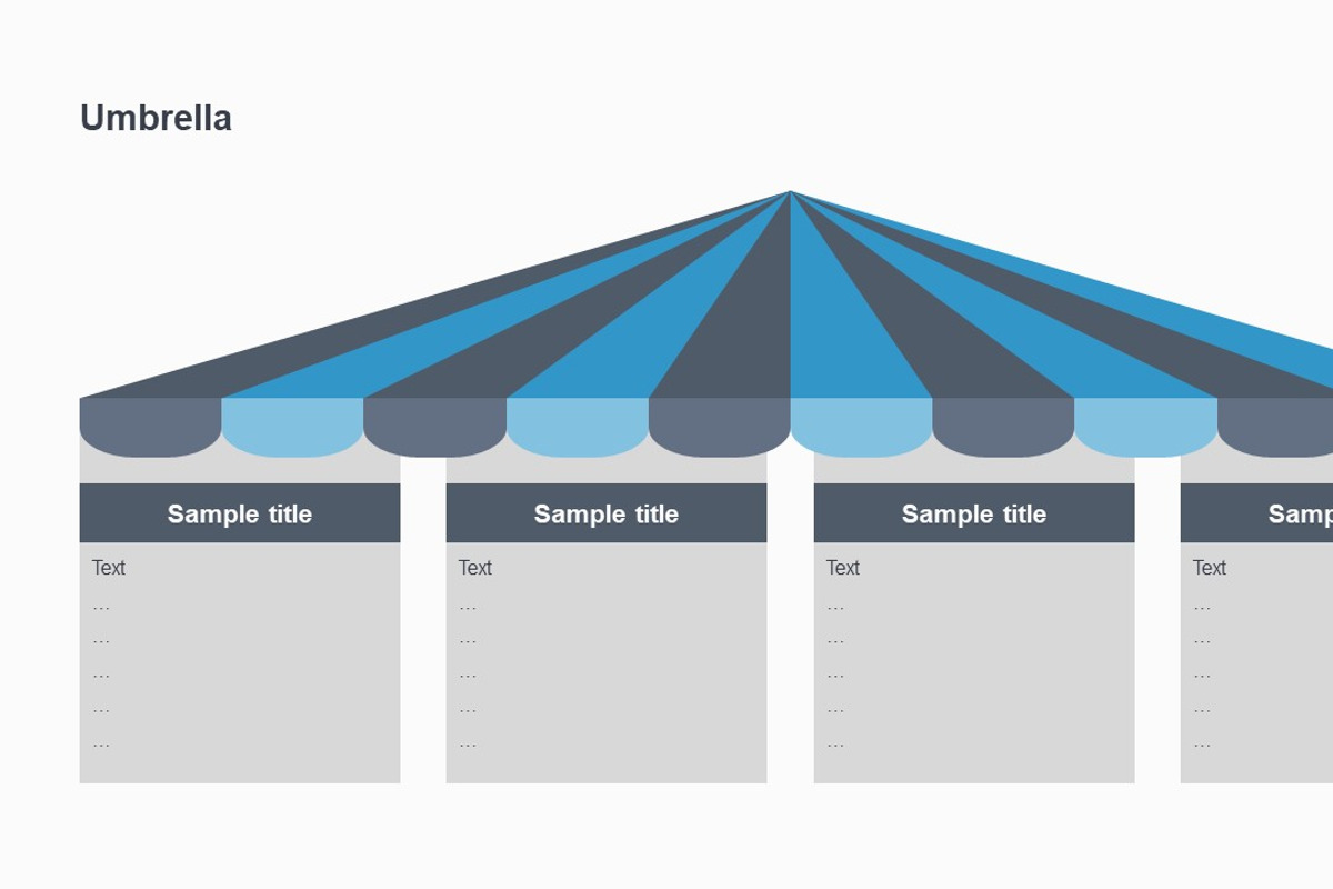 Umbrella PowerPoint template, a Presentation Template by Mr.Visual