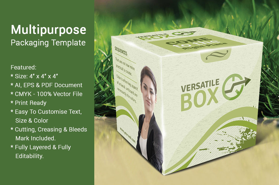 Multipurpose Packaging Template | Marketing Templates ~ Creative Market