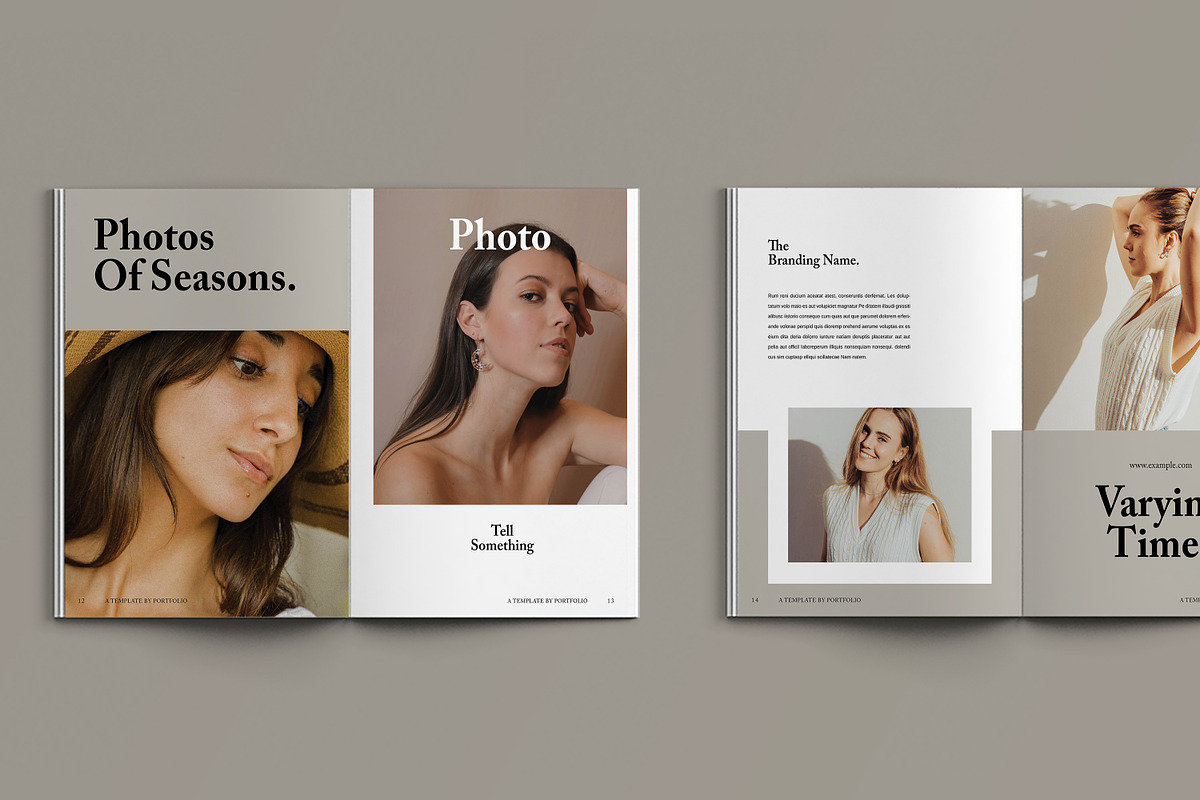Digital Portfolio Template, a Templates & Theme by evgenystudio