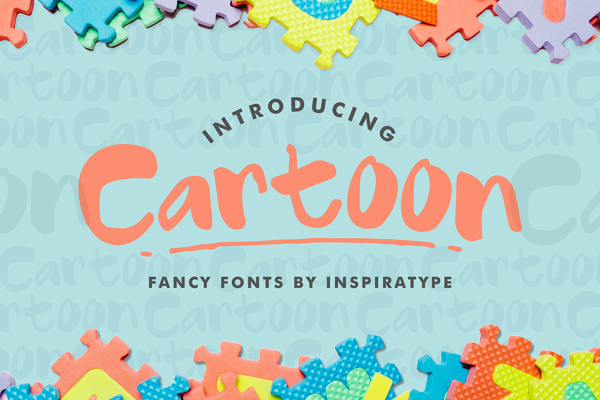 Cartoon - Fancy Font, a Script Font by Inspiratype