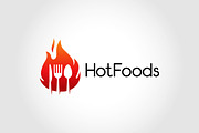 Hot Foods, a Branding & Logo Template by emotions76
