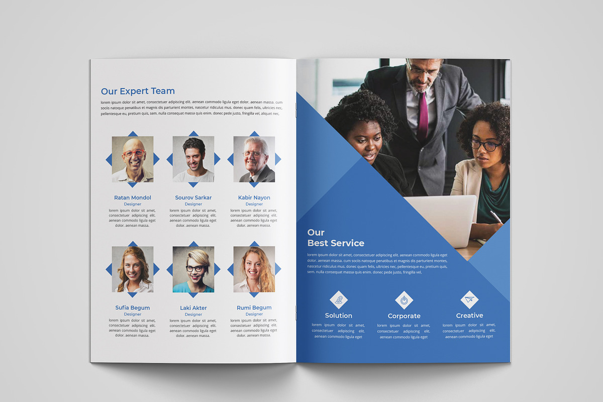 Brochure Template, a Brochure Template by MRI STUDIO