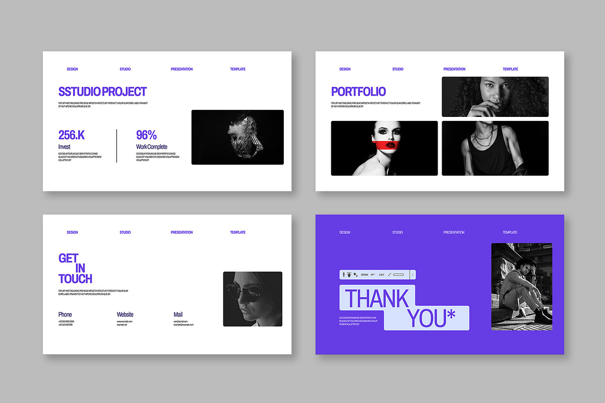 Design Studio Presentation Template