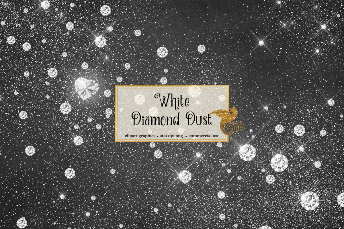 White Diamond Dust, an Object Graphic by Digital Curio